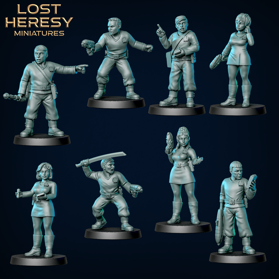 Away Team Red – Lost Heresy Miniatures