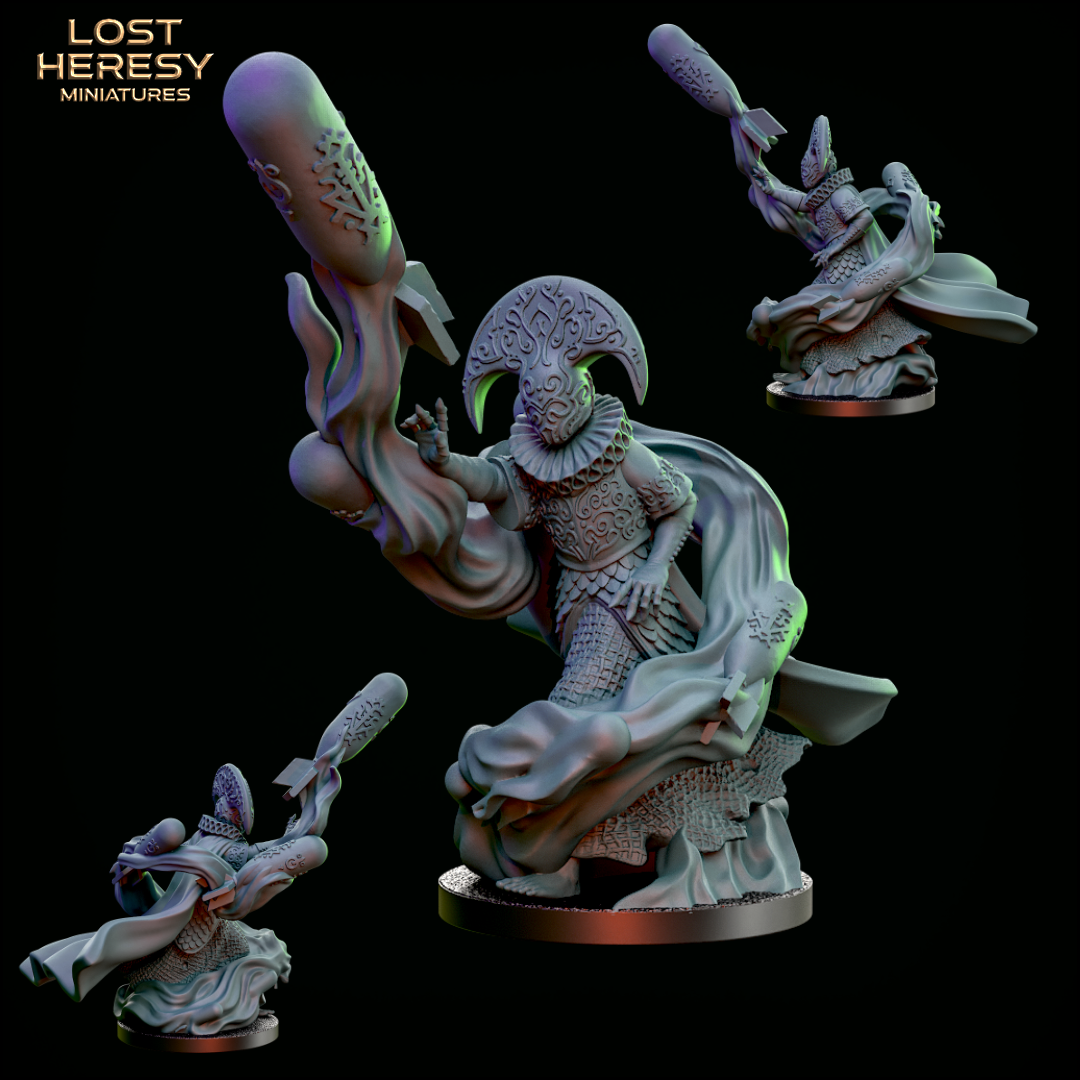 Artillery Witch – Lost Heresy Miniatures