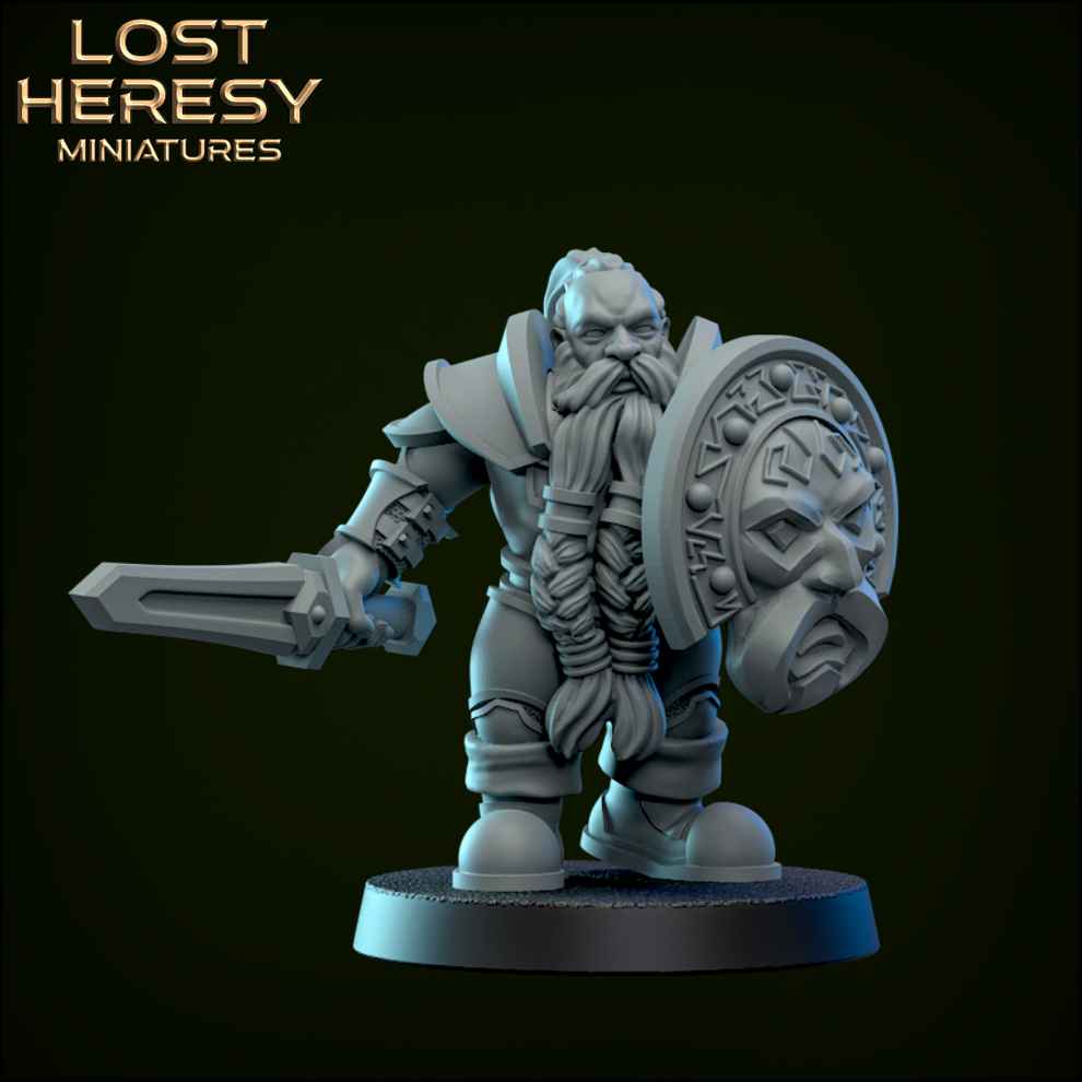 Dolf Orcbane – Lost Heresy Miniatures