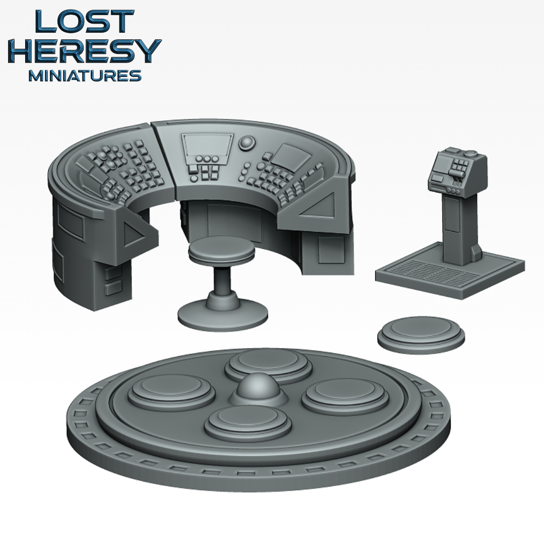Away Team Red - Teleport Room – Lost Heresy Miniatures