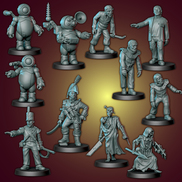Lost Heresy Miniatures for 28mm tabletop Sci-fi & Fantasy wargames