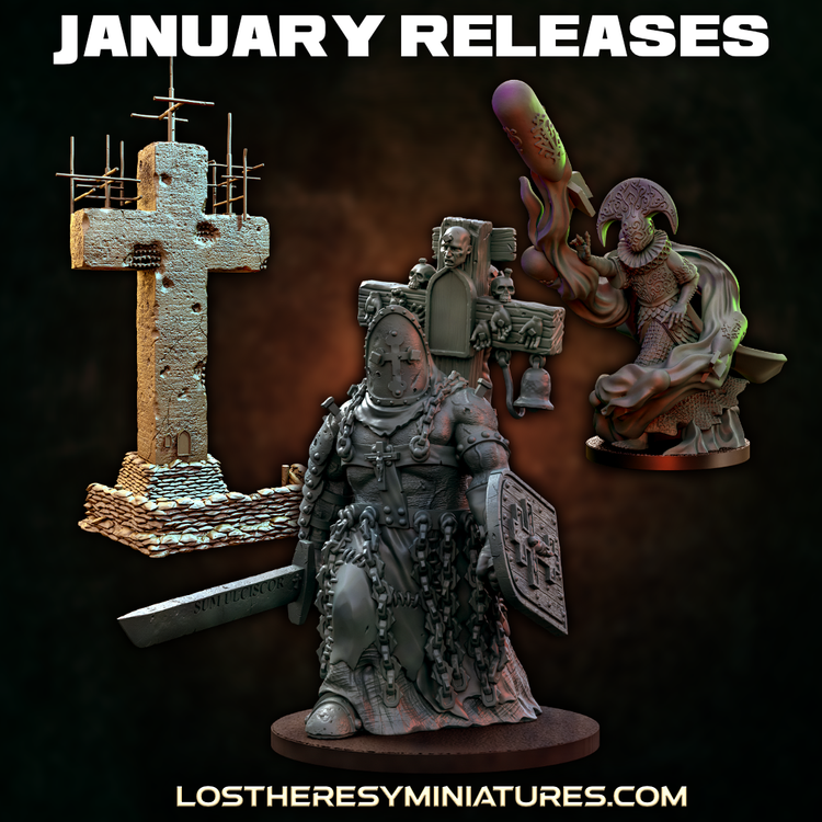 Lost Heresy Miniatures for 28mm tabletop Sci-fi & Fantasy wargames